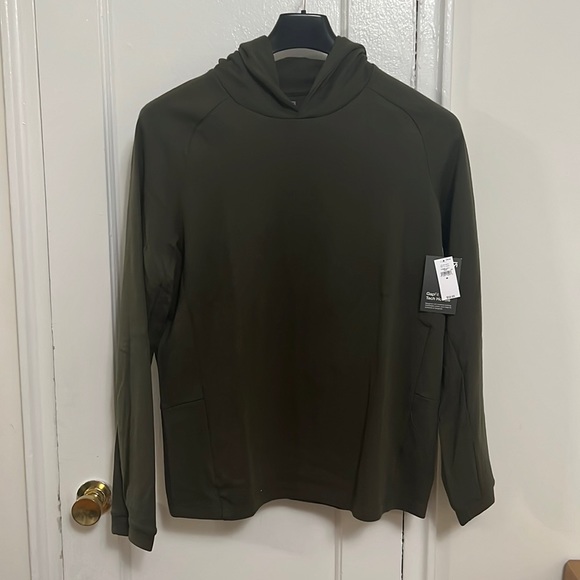 GAP | Shirts | Nwt Gapfit Olive Green Tech Fleece Hoodie | Poshmark